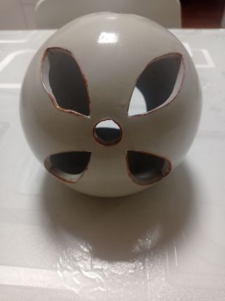 Porta candela in creta