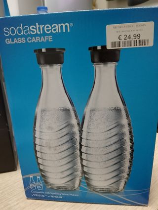 Set due bottiglie per SodaStream
