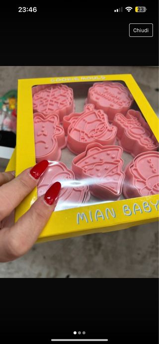 set formine per biscotti