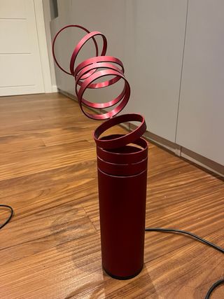 lampada artemide rossa