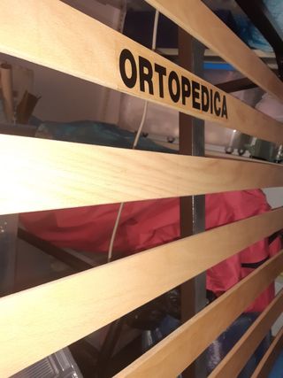 Rete ortopedica con struttura legno