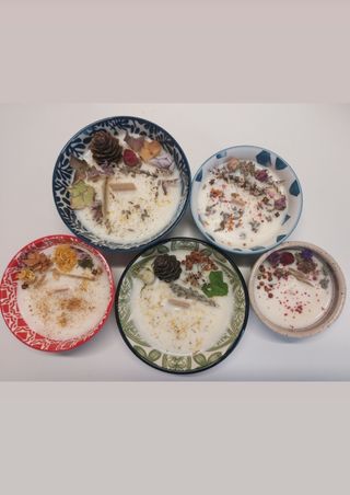 Candele profumate in cera di soia