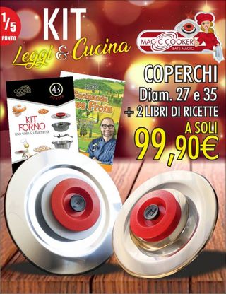 Magic cooker Kit coperchi 27 + 35