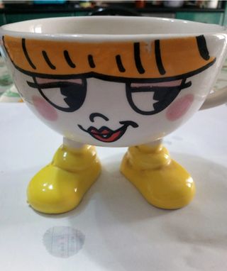 Tazza colazione con le gambe