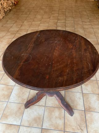 tavolo in legno da ristrutturare