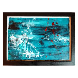 "rimpianto" quadro dipinto a mano