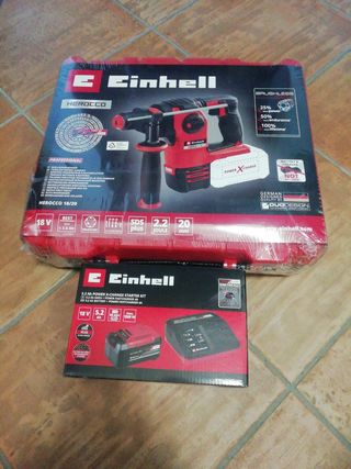 Einhell heroco 18/20 + starket kit 5.2ah