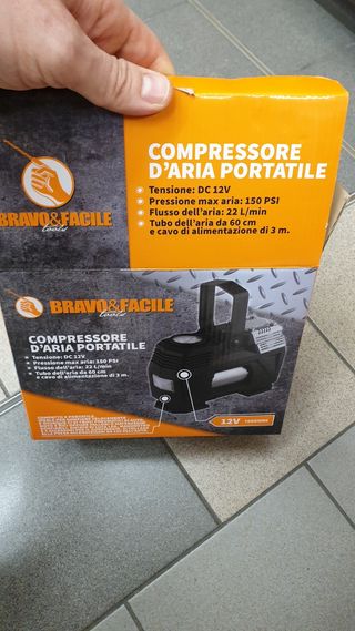 Compressore d'aria portatile
