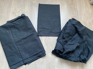 Set lenzuola cotone nero / Black cotton bedding