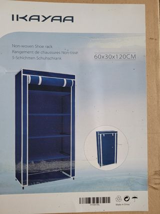 Scarpiera in tessuto