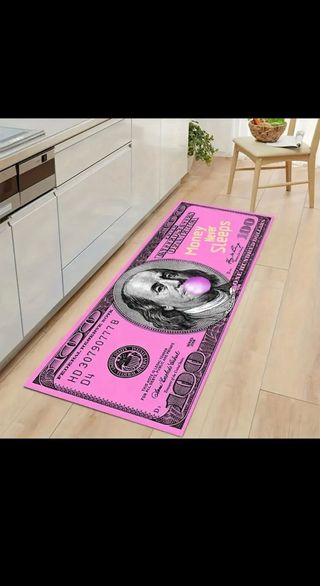 tappeto particolare rappresentante il dollaro