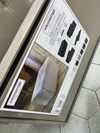 Panca pouf contenitore