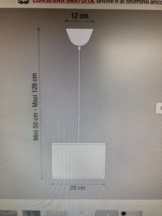 lampadario moderno sitia tortora cotone