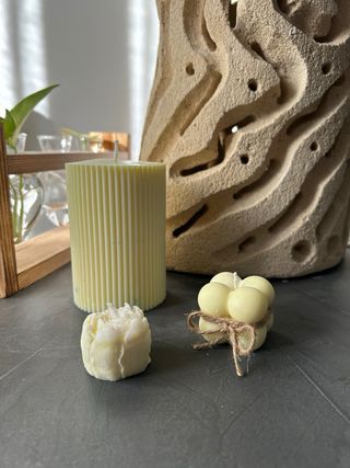 Candele Trio Limone