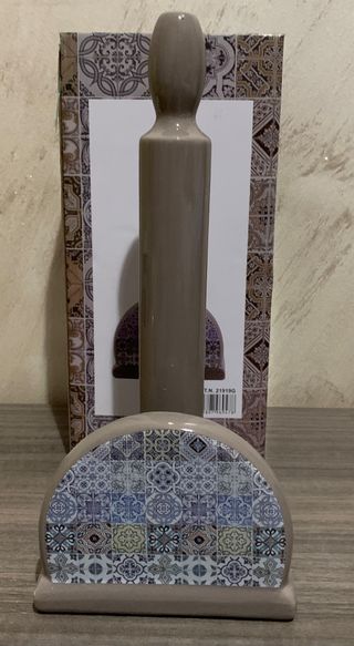 portarotolo in ceramica