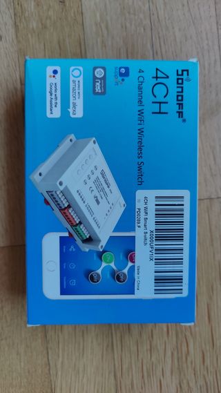 Sonoff 4 channel wifi smart switch