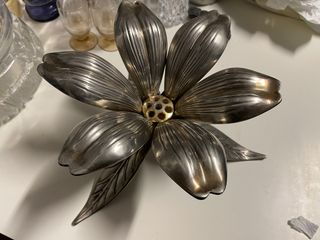 CANDELIERE VINTAGE ANNI ’70 A FORMA DI FIORE