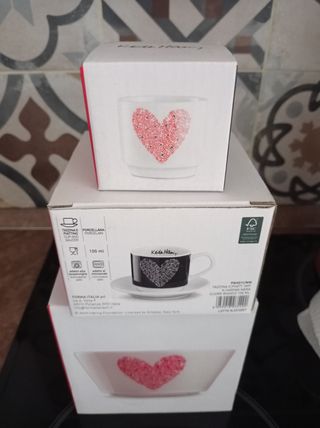 Set 3 pezzi colazione Keith Hering