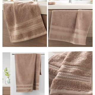 Salviette bagno marroni