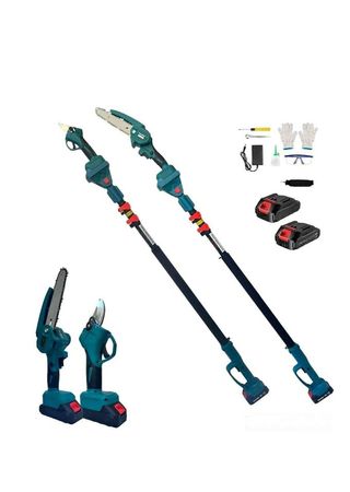Mini Motosega 6" + Forbice Cesoia a Batteria con A