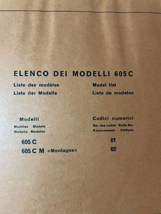 catalogo parti ricambio trattore Fiat 605C