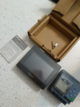 Plc Siemens logo più hmi Weintek