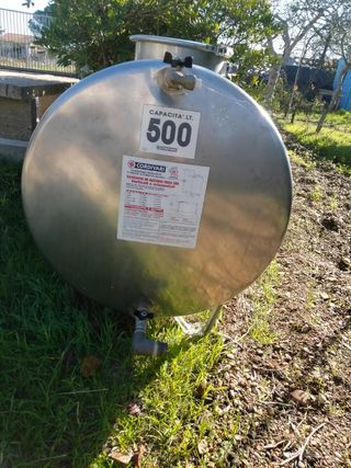 Cisterna in acciaio nuova