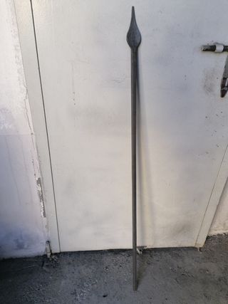 Quadro liscio lancia forgiato 1m ferro