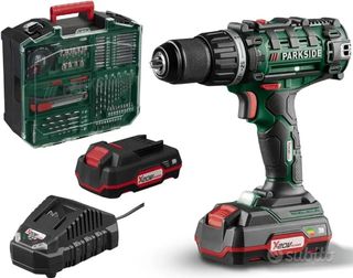 Valigetta avvitatore parkside 2 batterie