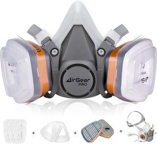 Maschera Antigas Antipolvere Riutilizzabile