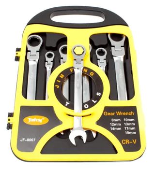 Chiave combinate cricchette pz8 -19mm