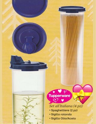 SET ALL’Italiana Spaghettiera e Oliera