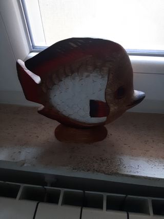 Pesce in legno