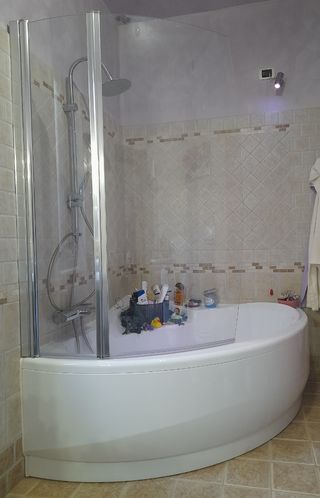 Vasca da bagno angolare made in Italy