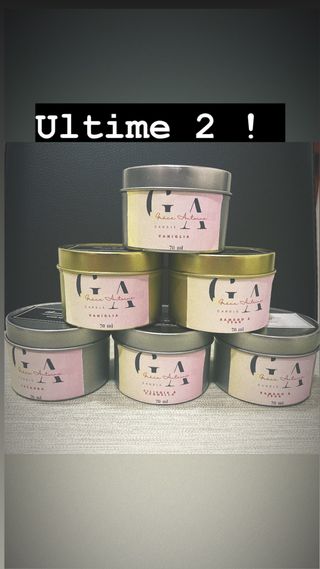 Candele in cera di soia
