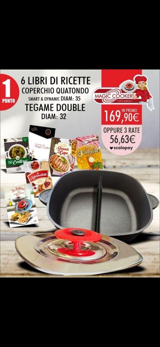 Double cook magic cooker