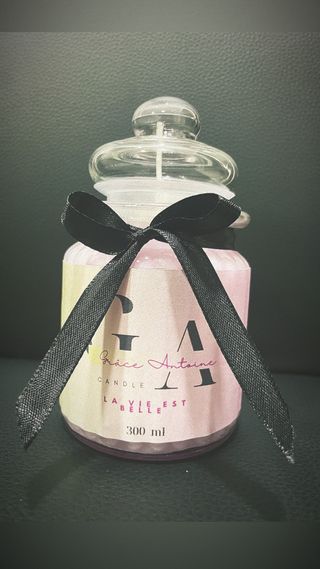 candele in cera di soia