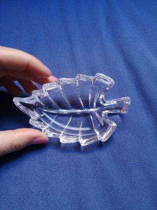 Ciotolina in vetro a foglia