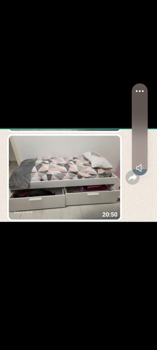 letto camera letto senza materasso