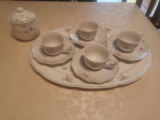 Set porcellana Brandani nonna rosa collection