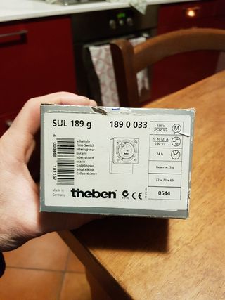 Interruttore orario theben sul 189 g
