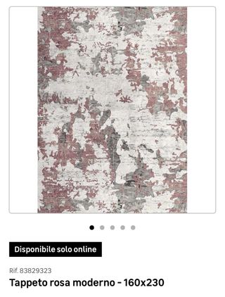 Tappeto nuovo confezionato