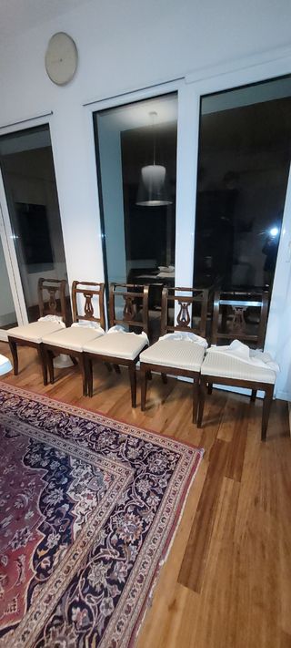 6 sedie antiche '800