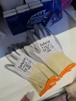Guanti da lavoro in antracide mis 7