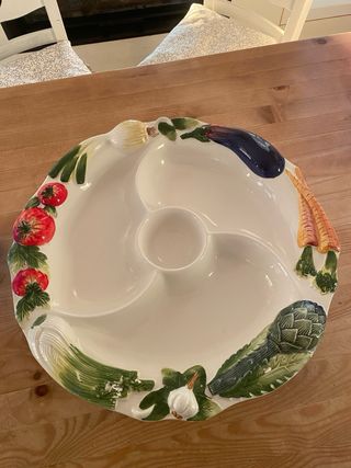 antipastiera in ceramica