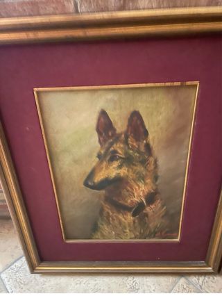 quadro antico fatto nel 1930 a pittura su tela