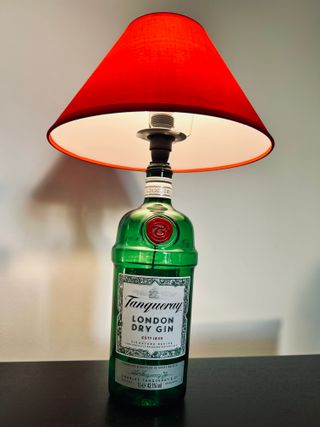 Lampada artigianale Gin Tanqueray
