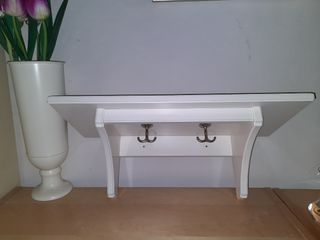 Attaccapanni  con mensola  ikea
