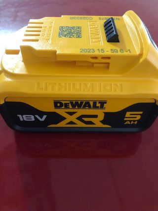 Batteria singola Dewalt 18v 5ah
