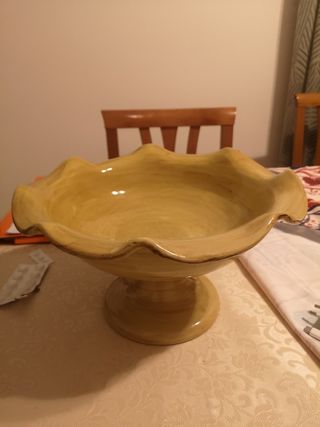 Fruttiera alzata terracotta fratelli coli per crof